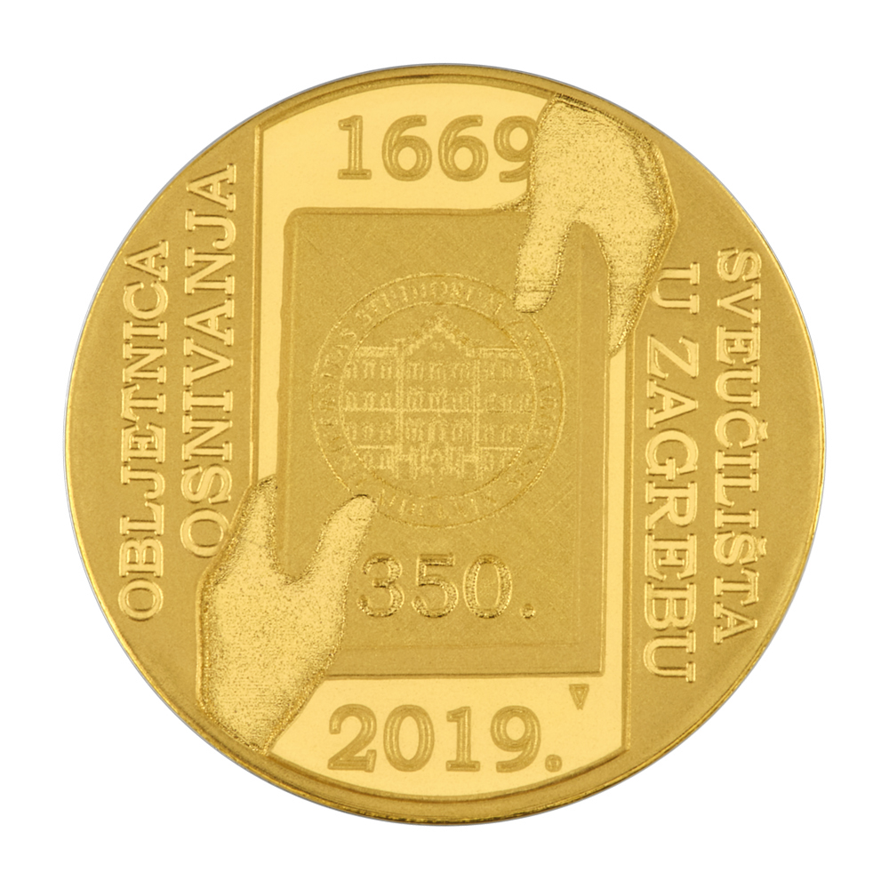New gold and silver coin "350th Anniversary of the Founding of the ...
