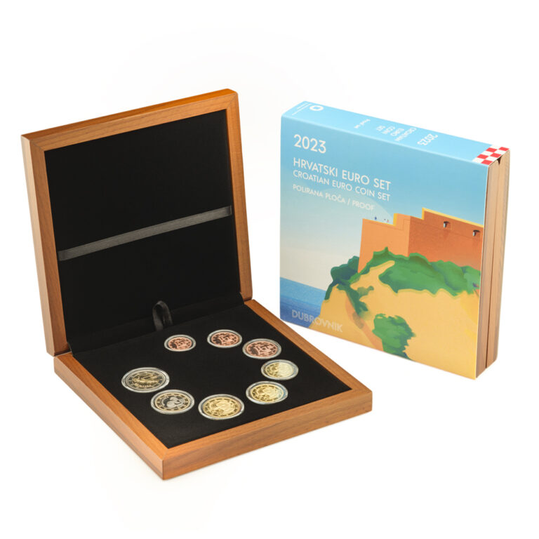 Euro Coin Set Dubrovnik 2023 Proof - SOLD OUT | Croatian Mint