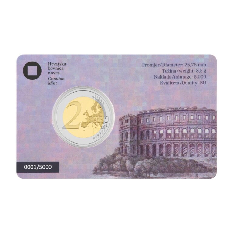 Commemorative 2-euro coin “City of Pula - Arena” 2025 - SOLD OUT ...